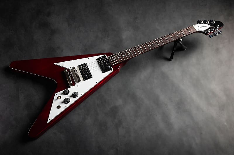 ESP Edwards E-FV-LTD Flying V Japan 2023 - cherry | Reverb