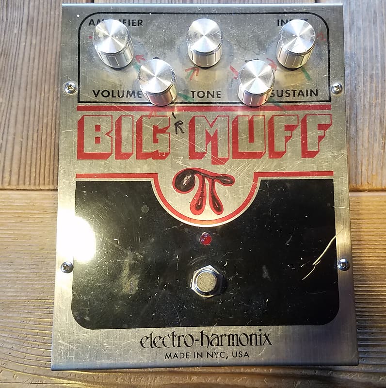 EHX Big Muff - modified with TMB tone stack! | Reverb