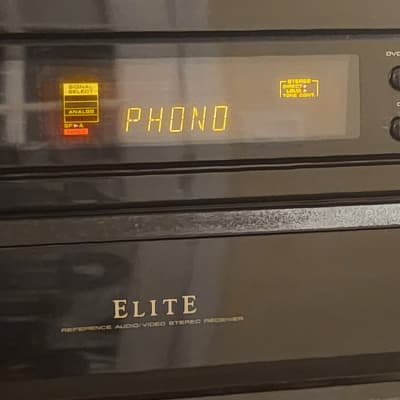 Pioneer Vintage Pioneer Elite VSX-09TX Flagship Receiver, 90s | Reverb
