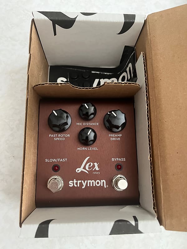 STRYMON LEX ROTARY SPEAKER SIMULATOR PEDAL WITH BOX | Reverb STRYMON LEX ROTARY SPEAKER SIMULATOR PEDAL WITH BOX | Reverb