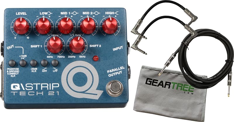 Tech 21 Q\Strip Dual Parametric EQ DI Channel Strip Bundle | Reverb