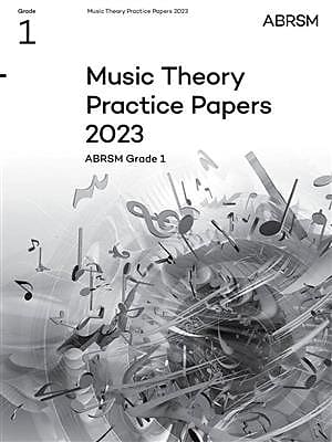 ABRSM Music Theory Practice Papers 2023 Grade 1 | Reverb
