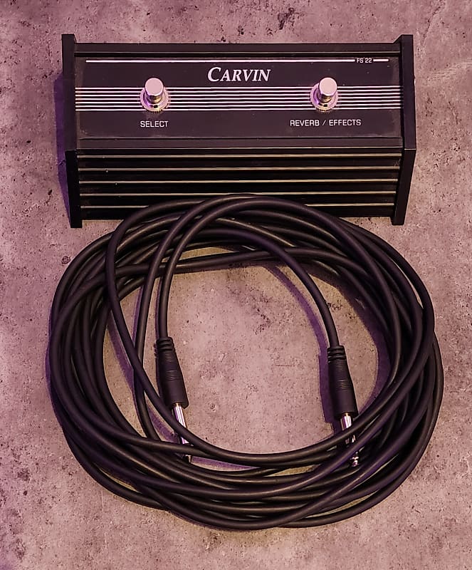 Carvin FS22 Channel/Select and Reverb/Effects 2 Button | Reverb