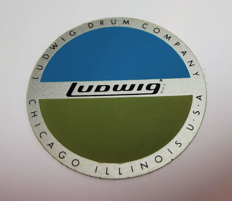 Ludwig Sticker- Badge for Ludwig "Tombstone" Snare Case / | Reverb
