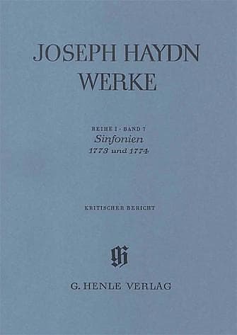 Sinfonias 1767-1772 Henle Complete Edition | Reverb