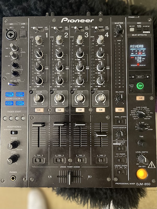 Pioneer DJ Mixer DJM-850 - Black | Reverb