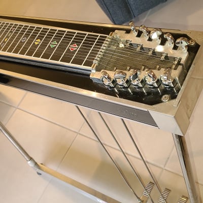 BMI S10 Black Mica 3X5 Pedal Steel Guitar w/ Hard Case! | Reverb