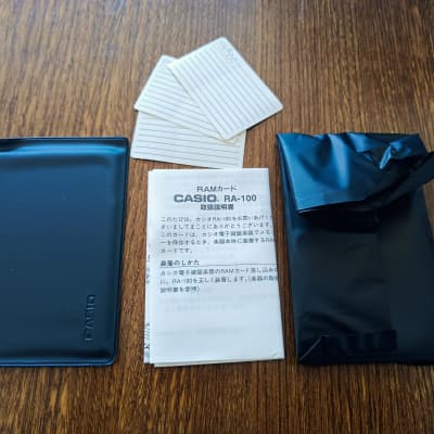 Casio RA-100 Ram Card (mint condition) | Reverb