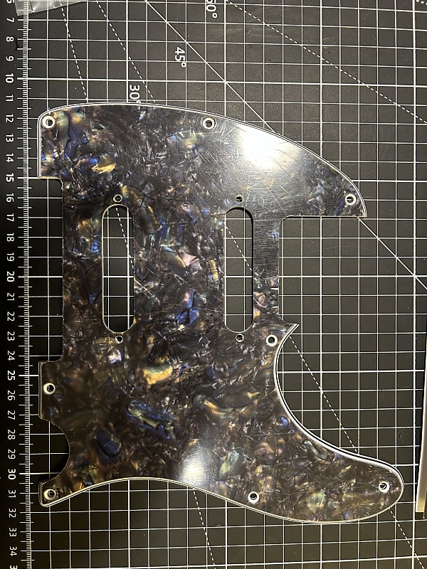 WD Music Pickguard - SSH - Blacktop Baritone Telecaster - | Reverb