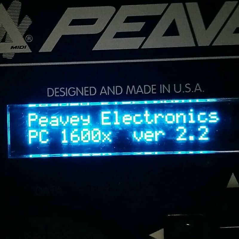 OLED Display Upgrade - Peavey PC1600 / PC1600X | Reverb UK