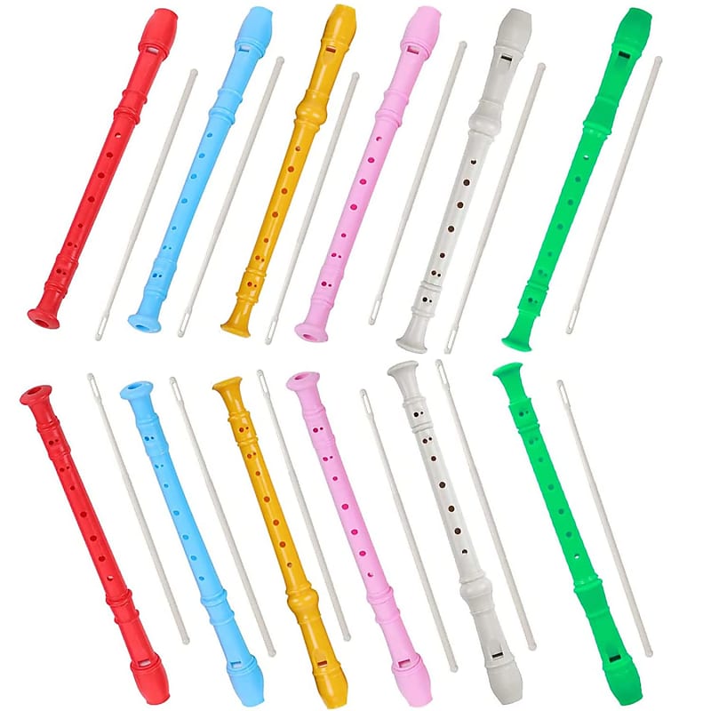 8 Hole Soprano Recorders, Descant Recorder Instrument, Flute | Reverb