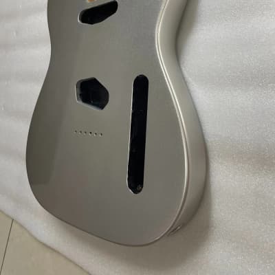 Alder Wood Telecaster Tele Style Guitar Body in Metallic | Reverb