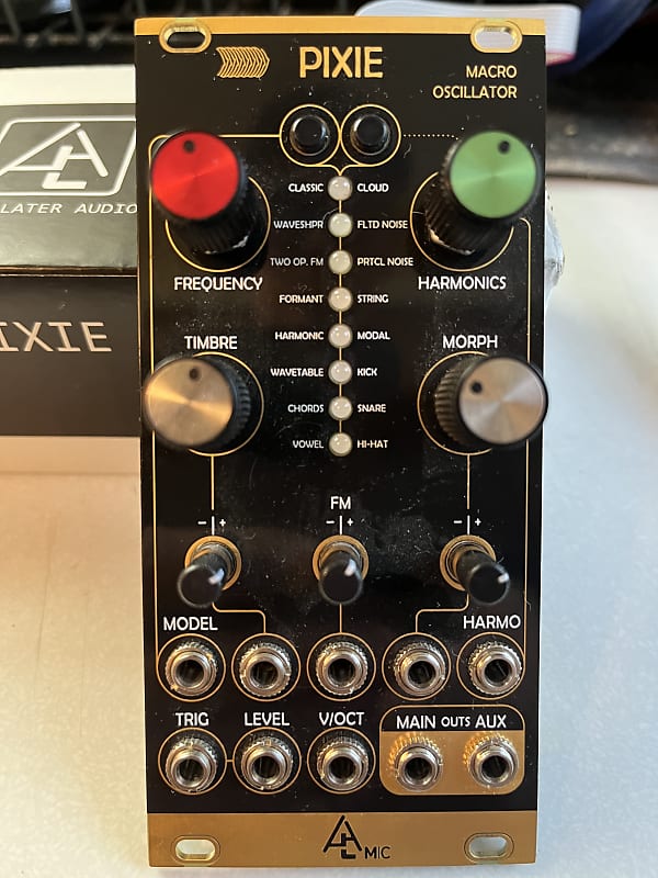 After Later Audio Pixie (Plaits Clone) Macro Oscillator | Reverb