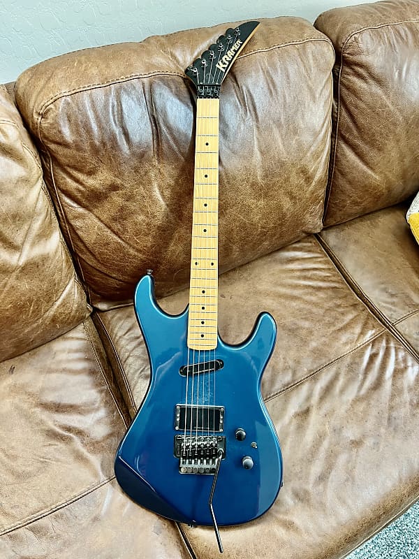 Kramer 111 1989 - Blue Sparkle | Reverb