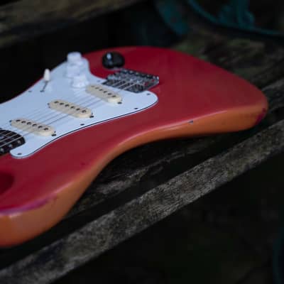 Sunn Mustang Fender Stratocaster Copy. Made IN India. 1980's | Reverb