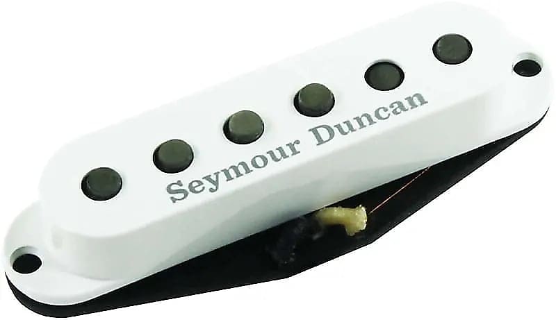 Seymour Duncan SSL-5 Custom Staggered Strat Pickup White | Reverb