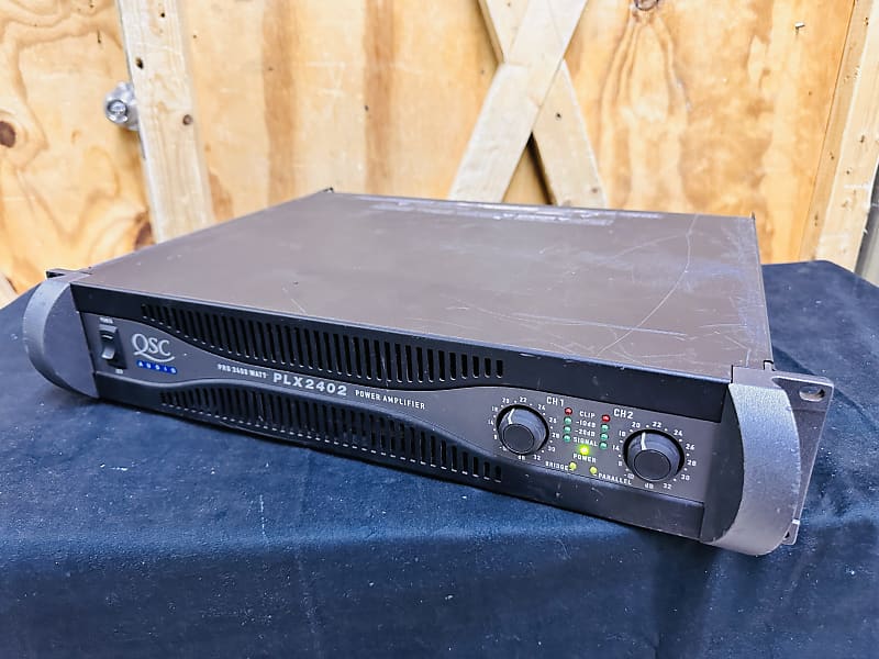 QSC PLX2402 Professional Power Amplifier - Tested and Working | Reverb