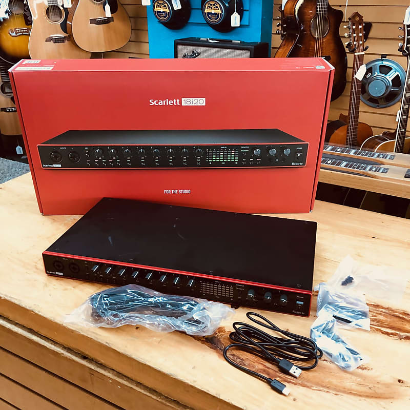 Scarlett 18i20 3rd Gen Audio Interface w/Rack Ears | Reverb