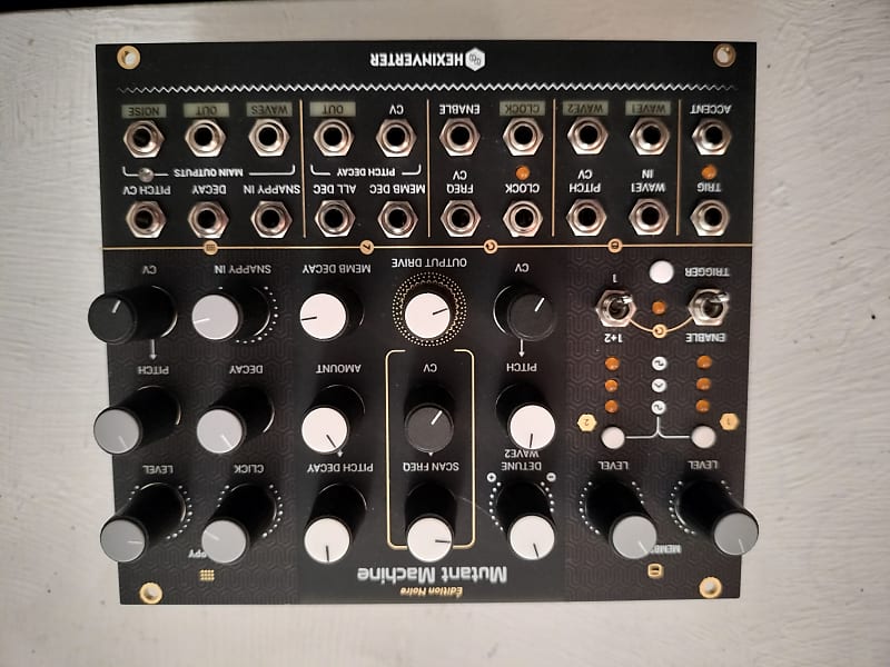 Hexinverter Mutant Machine 2020s Black | Reverb