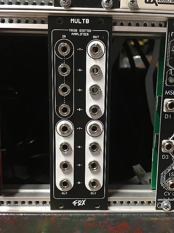 Foxing Hour MULTB - YRGB Quad 1:3 Buffered Multiple LZX Video | Reverb