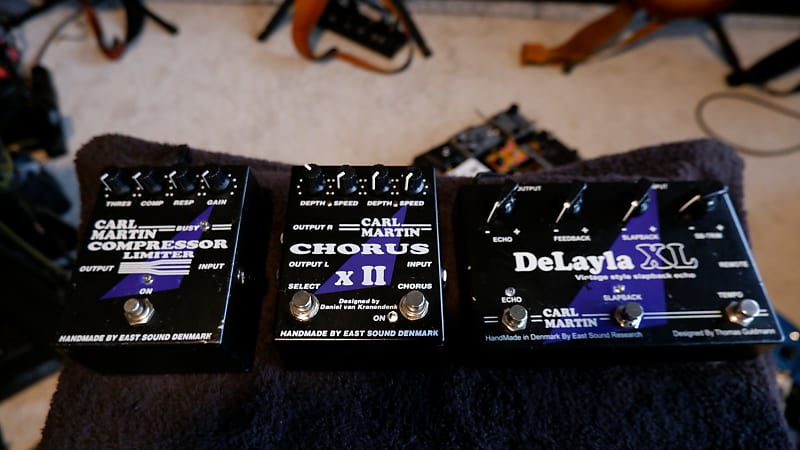 Carl Martin Delayla XL ; Chorus XII ; Compressor Limiter | Reverb