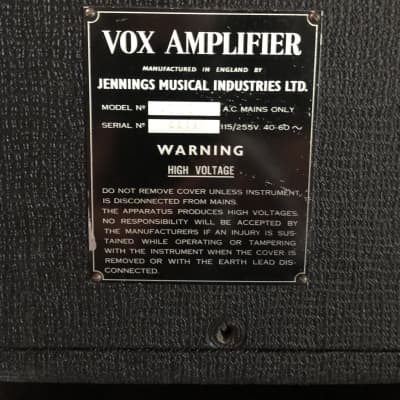 Vintage Vox 1965 AC100 Super Beatle super sweet! | Reverb