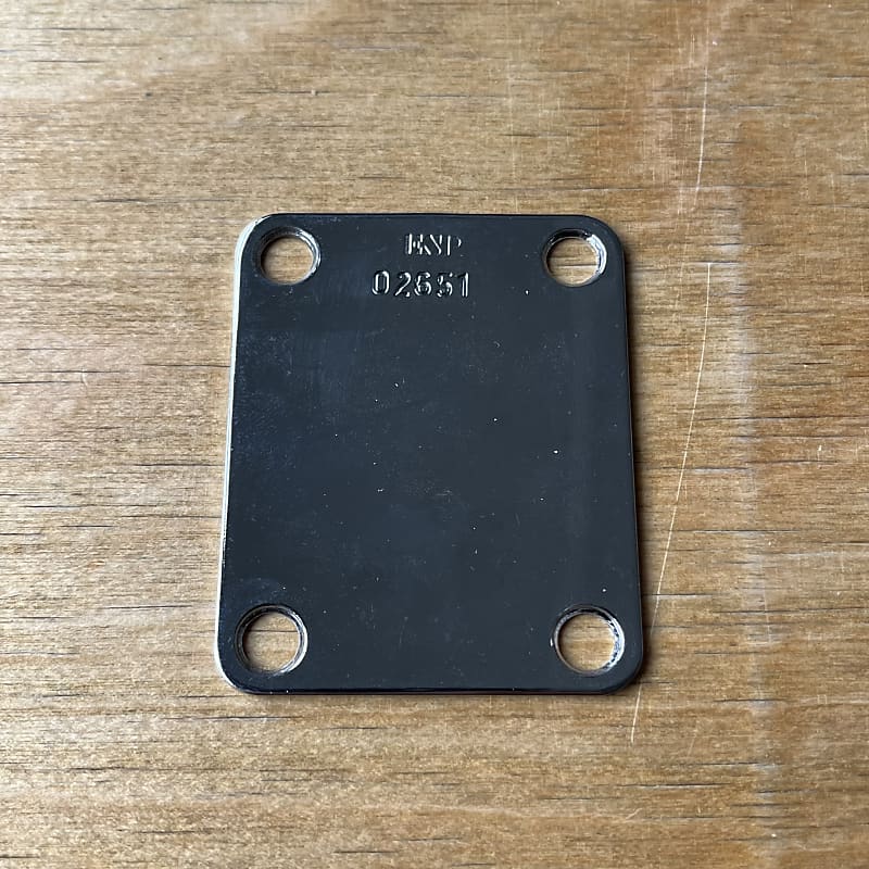 ESP Neck Plate - Nickel | Reverb
