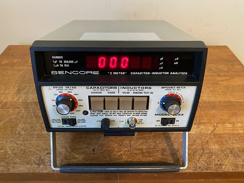 Sencore LC53 Z Meter Capacitor Tester / Inductor Analyzer | Reverb