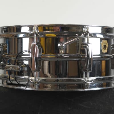 1960s Ludwig 5x14 LM400 Supraphonic Snare Drum | Reverb