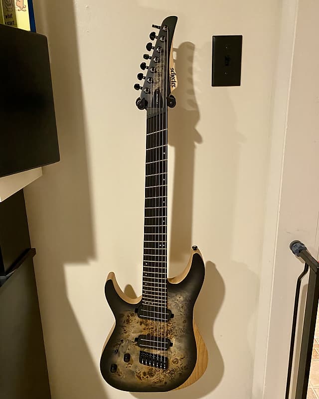 Schecter LH Reaper 7 String Multi-scale Guitar Satin | Reverb Canada