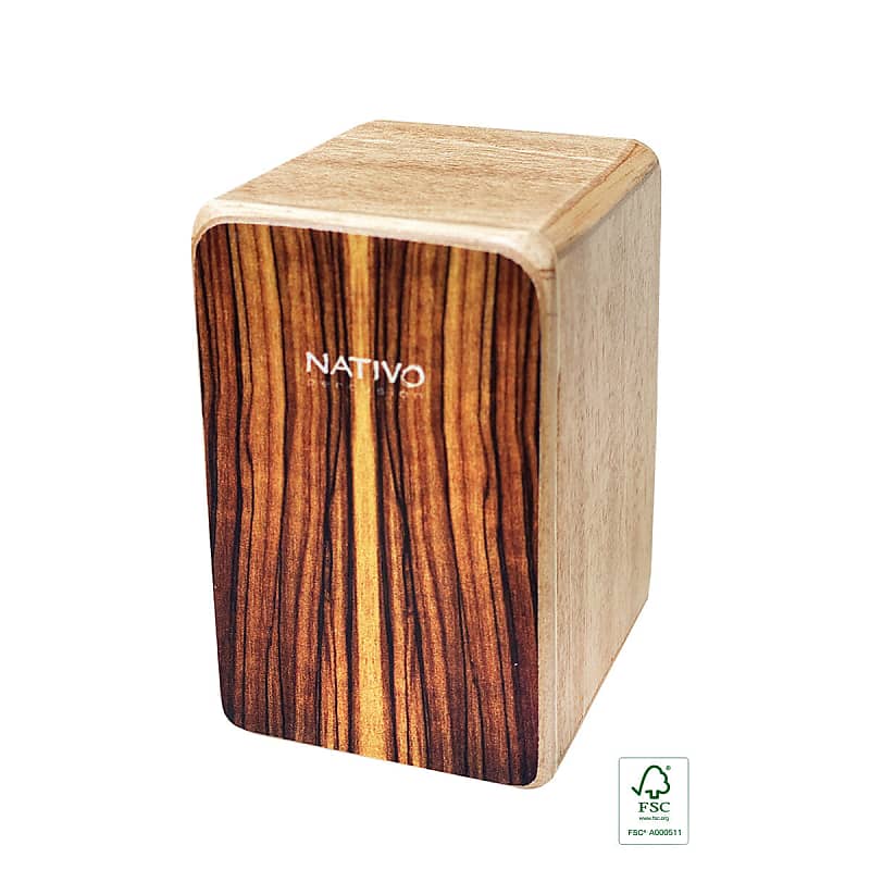 Nativo Cajon Shaker - Brown | Reverb UK