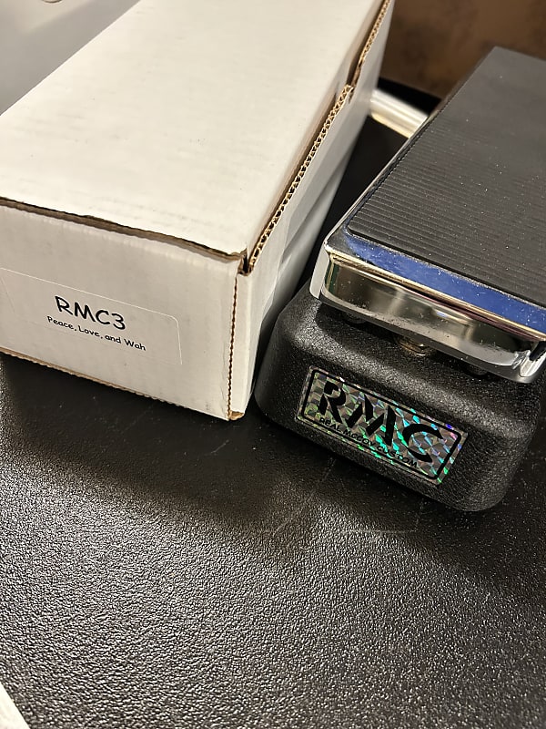 RMC Real McCoy RMC 3 adjustable wah - Black Silver | Reverb