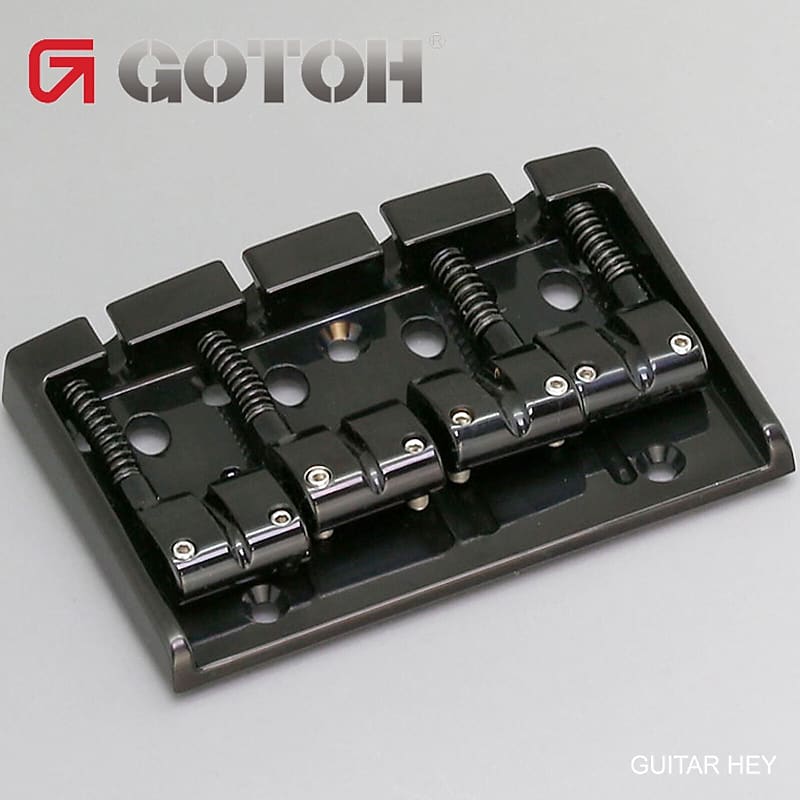 NEW Gotoh 404BO-4 4-String Bass Bridge MULTI TONAL Brass | Reverb
