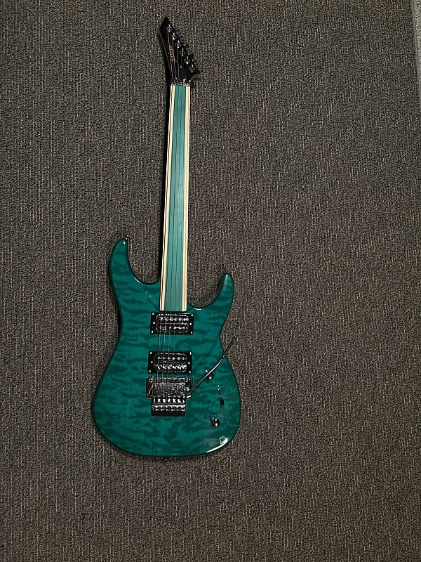 Hadean EG-628 Fretless Guitar 2022 - Green | Reverb