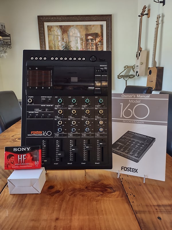 Fostex 160 Multitracker 4 Track Cassete Recorder, New Belts | Reverb