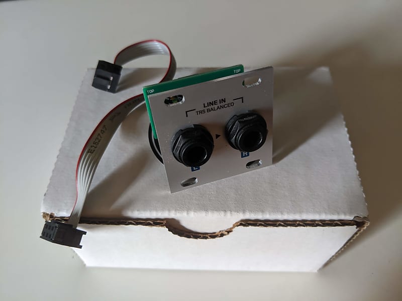 Intellijel Stereo Line In Jacks 1U Silver | Reverb