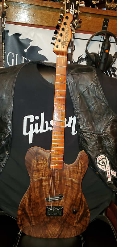 Mangled Guitars 2022 Natural Walnut | Reverb