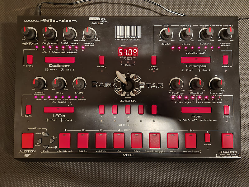 Red Sound Dark Star Circa 2000 - Black | Reverb