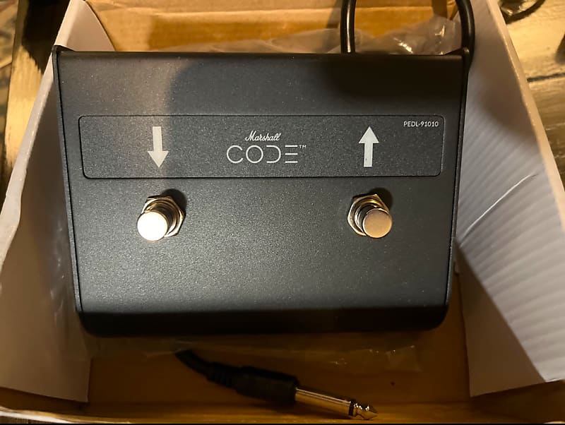 Marshall CODE Footswitch PEDL-91010 2022 - Black | Reverb