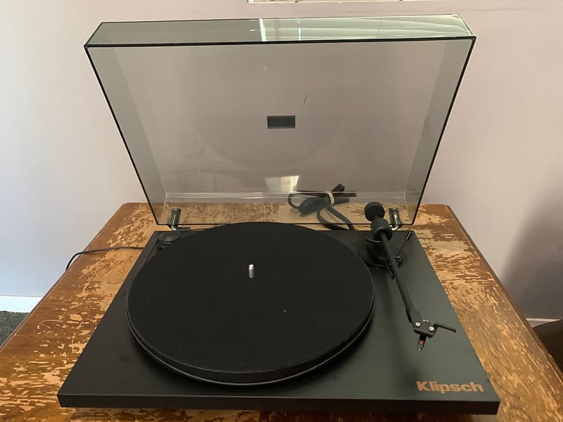 Klipsch Pro-Ject Turntable, Belt Drive with Silicone Belt, | Reverb