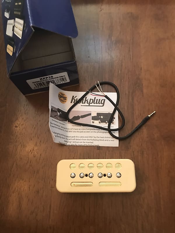 GFS P90 sized Goldfoil and Mini Crunchy Humbucker pickups | Reverb