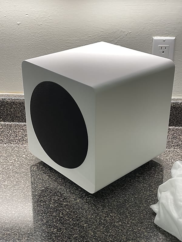 Kanto Sub 8 250W *Minimal White Subwoofer with a KICK!* | Reverb