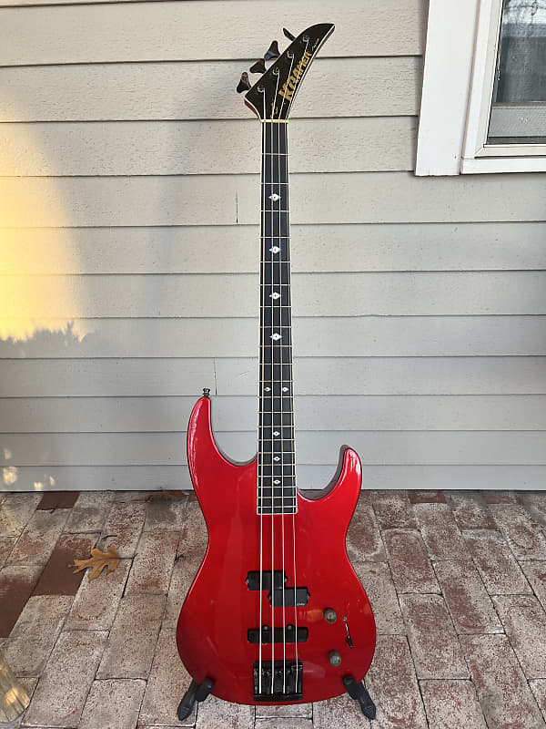 1980’s Kramer Forum iii Stagemaster Custom bass guitar w EMG | Reverb
