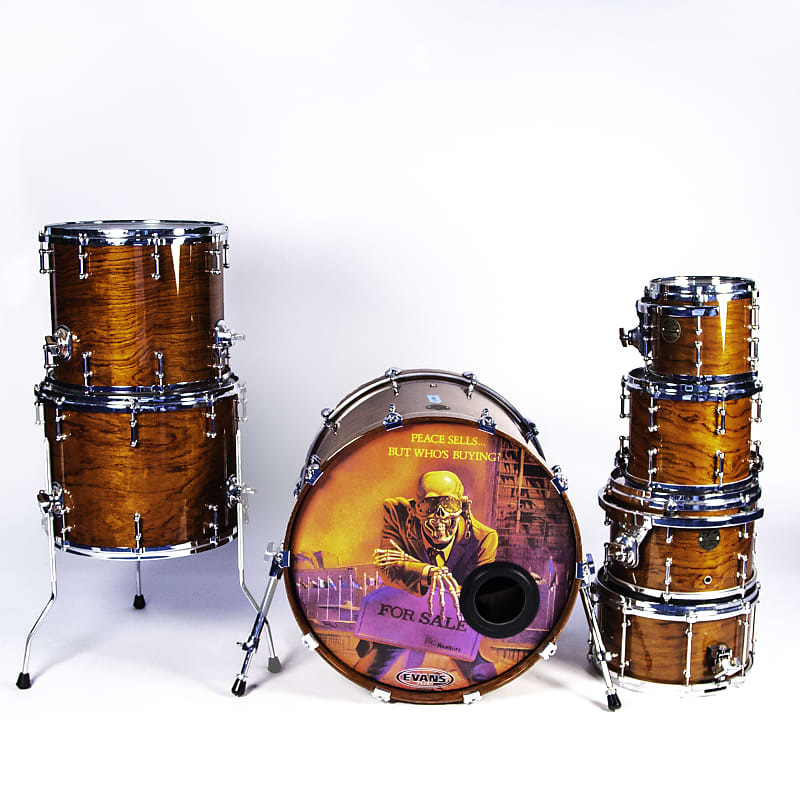 DDrum 7 Piece "Peace Sells" Drum Kit Owned by Dave | Reverb Canada