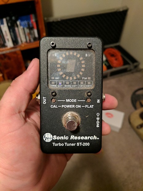 Sonic Research Turbo Tuner ST-200 Black | Reverb