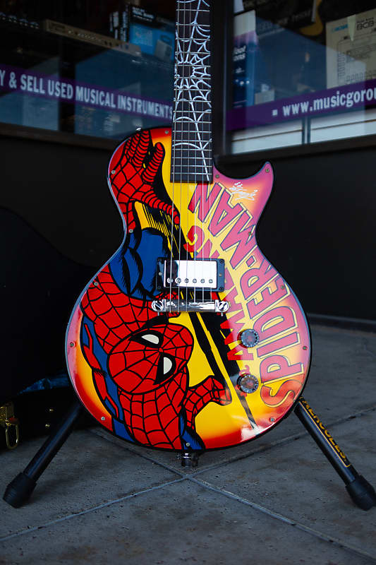 Gibson Custom Shop Spider-Man Webslinger | Reverb