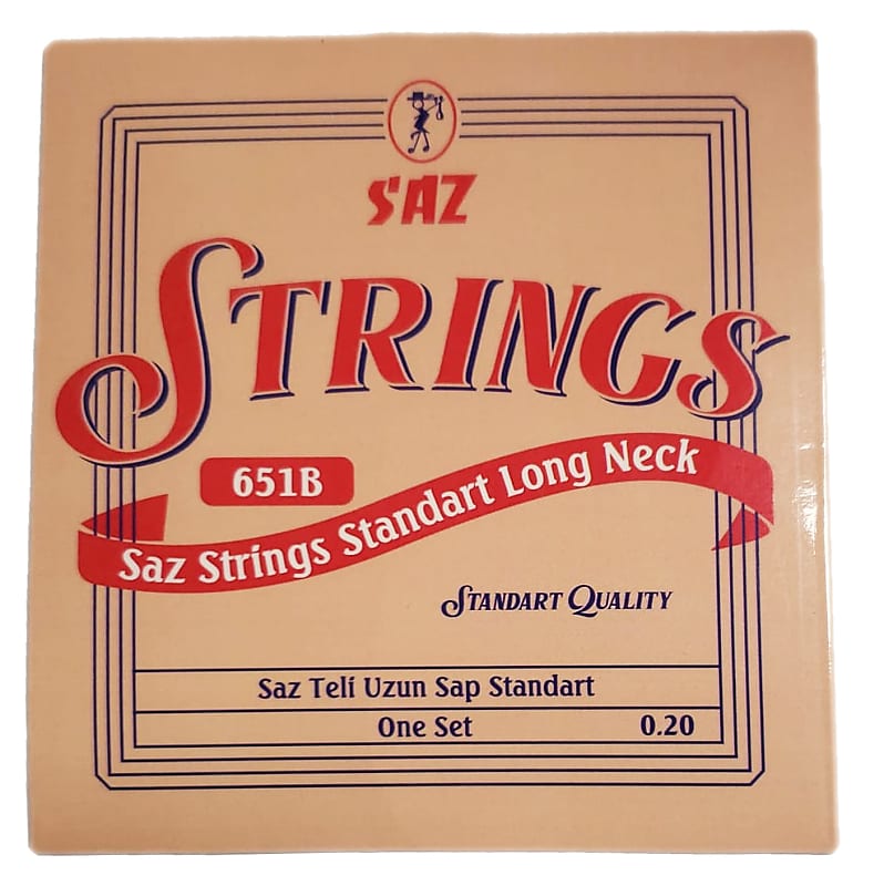 SAZ 7- strings Saz Baglama Strings (Long Neck) | Reverb Australia