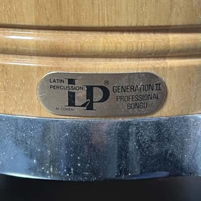 L.P. Latin Percussion Generation II Bongos w/Comfort | Reverb Canada