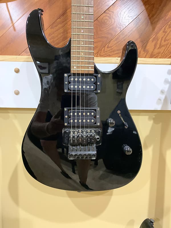 ESP LTD M-100 1998 Black | Reverb