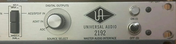 Universal Audio 2192 Master Converters Silver | Reverb